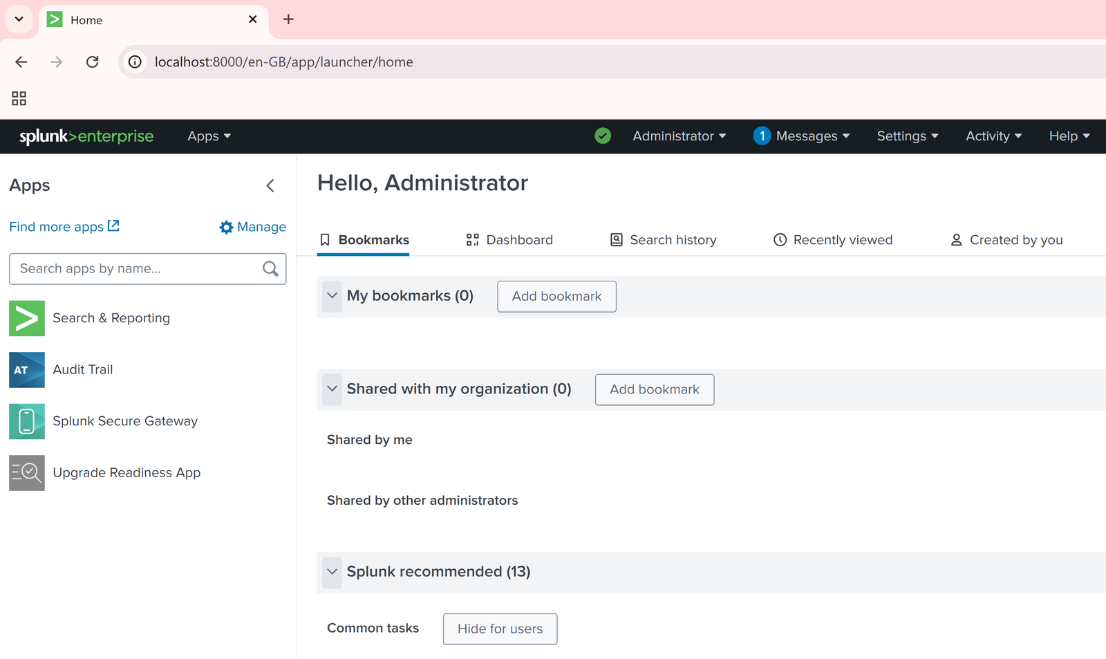 Setting up Splunk for Security Monitoring in a Docker Container